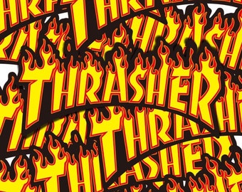 Thrasher sticker | Etsy