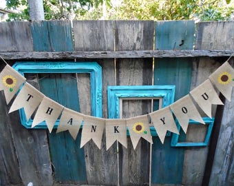 Sunflower thank you | Etsy