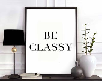 Classy wall art | Etsy