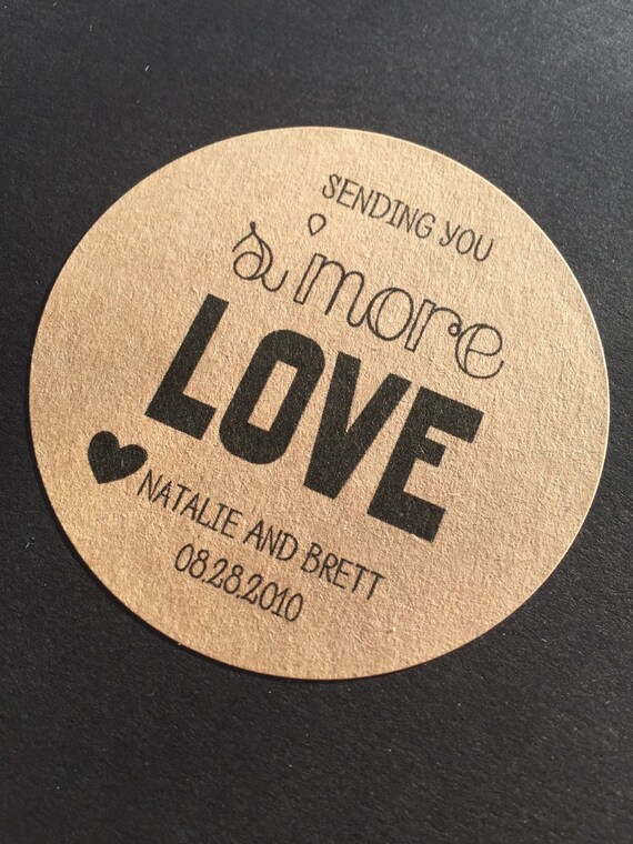 S'more Love Smore Love sticker smore love label