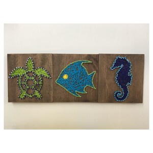 Turtle string art | Etsy