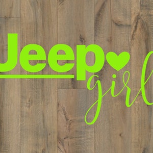 Jeep girl decals | Etsy