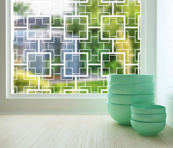 Use an Etched Glass Decal for Privacy
