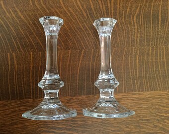 Crystal candlesticks | Etsy