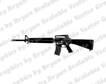 Ar15 svg | Etsy