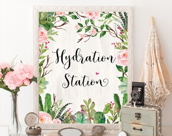Hydration sign | Etsy