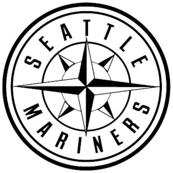 Seattle Mariners logo MLB sticker vinyl decal wall art 261