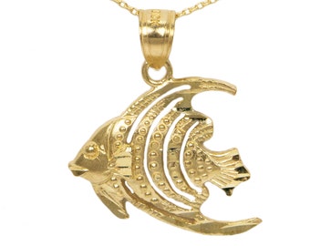 Goldfish silver pendant Gold Fish Silver Charm Necklace