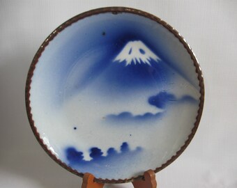 Mt fuji plate | Etsy