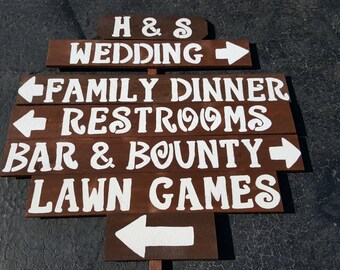 Lawn games sign | Etsy