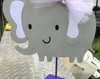 Elephant baby shower centerpiece | Etsy
