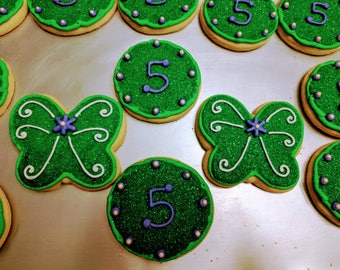 Number cookies | Etsy