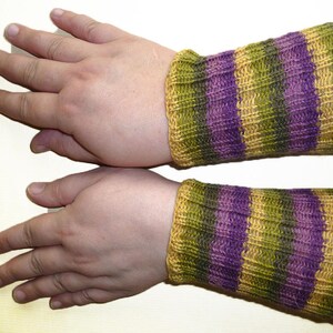 Knit arm warmers | Etsy