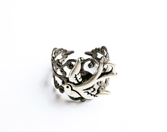 Swallow ring | Etsy
