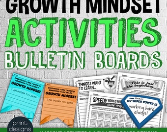 Growth Mindset Posters Growth Mindset Teacher Notes