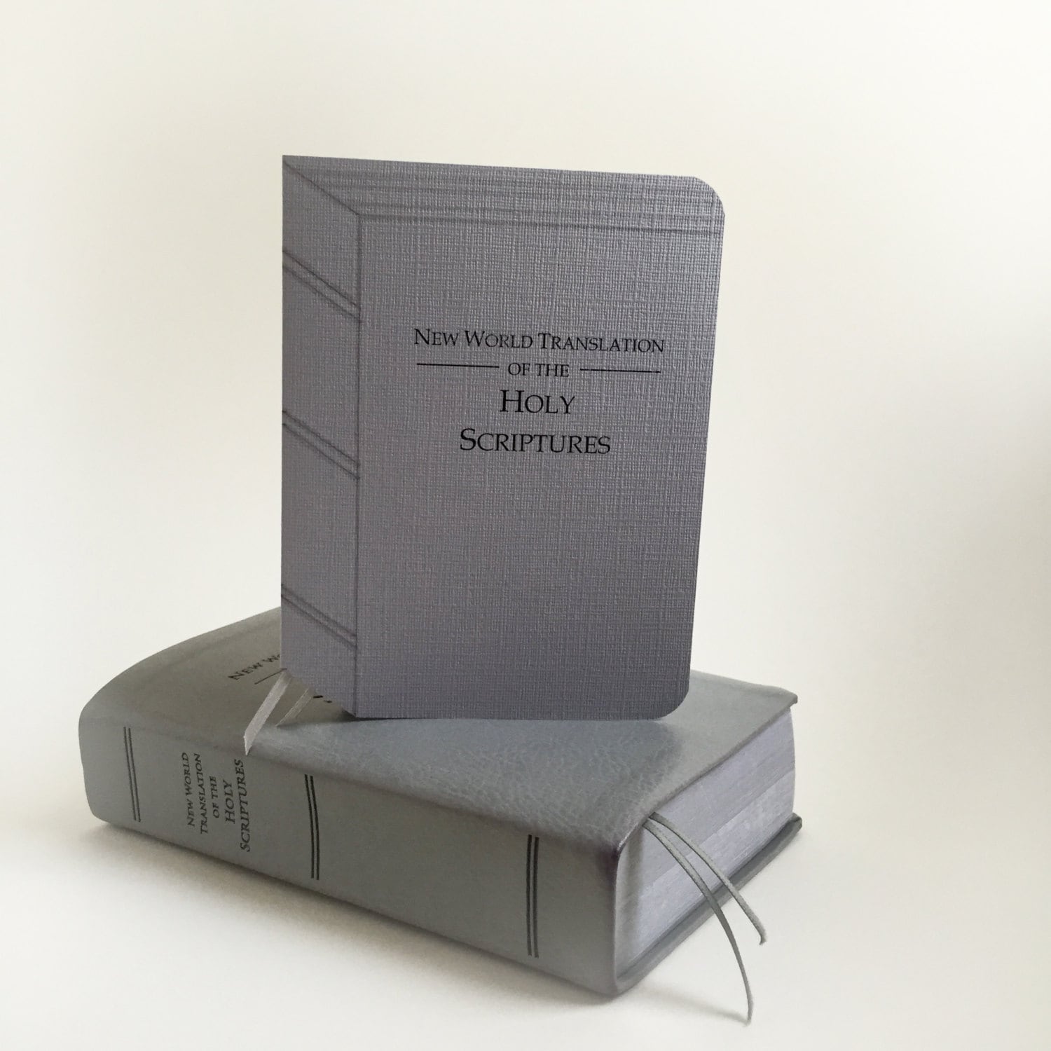 New World Translation Bible Replica Greeting Card