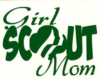 Girl scout mom decal | Etsy