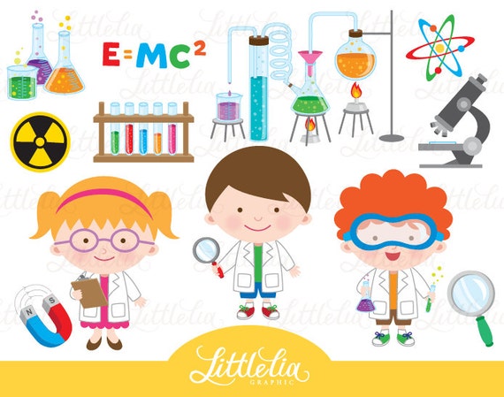 Science clipart scientist clipart 15044