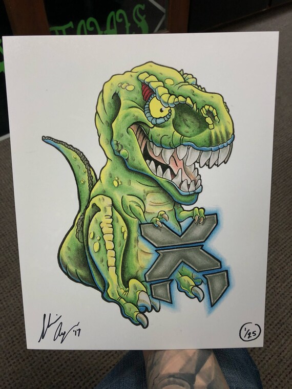 Excision T-Rex Fan Art