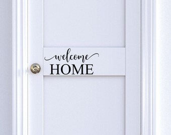 Welcome decal | Etsy