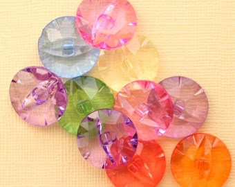 Faceted buttons | Etsy