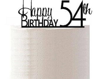 54th birthday | Etsy