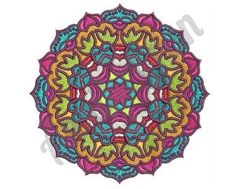 Mandala embroidery | Etsy