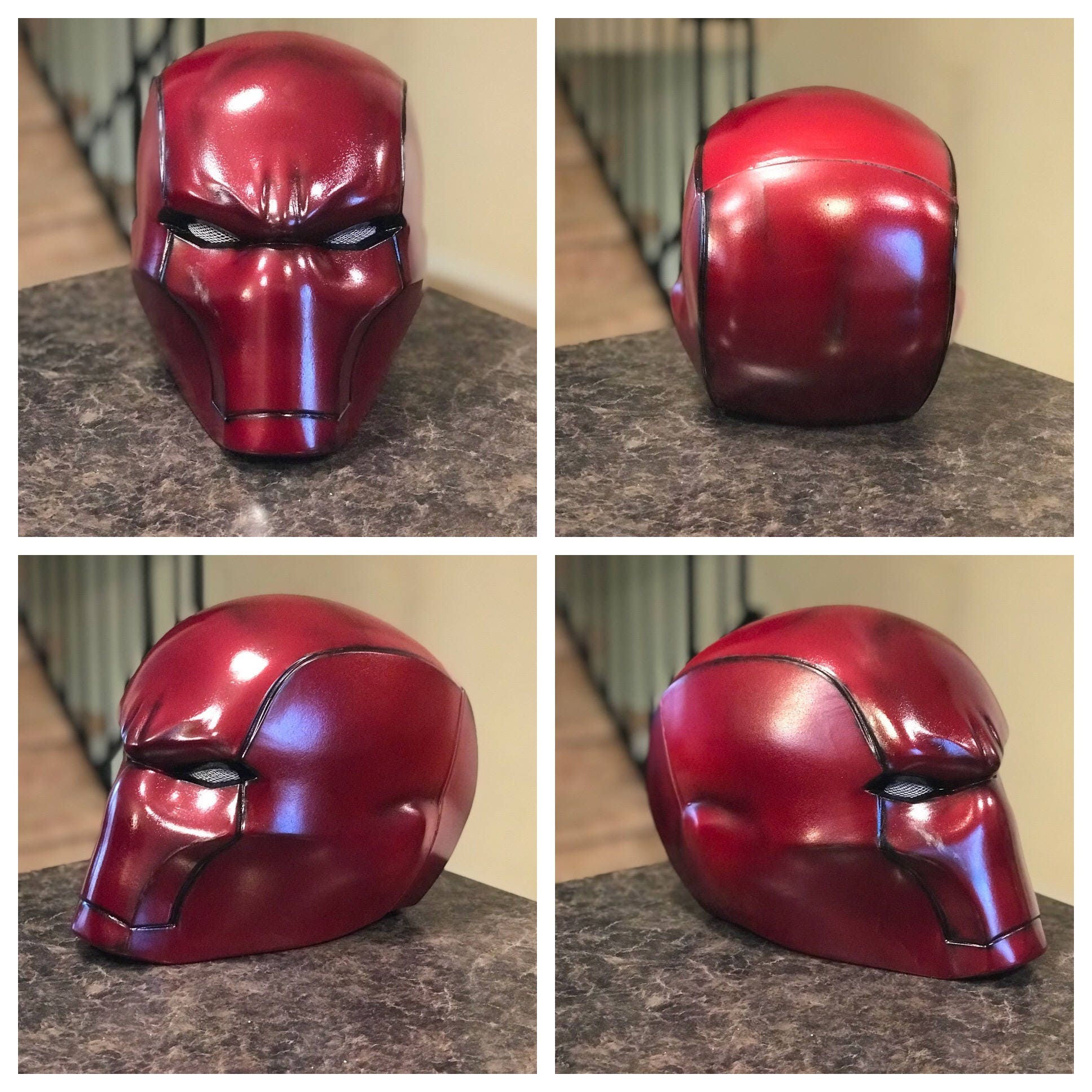 Red Hood Mask 3d Print File