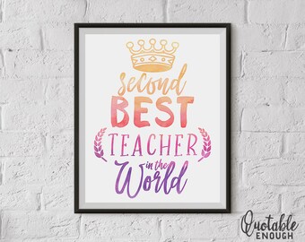 Best teacher award | Etsy