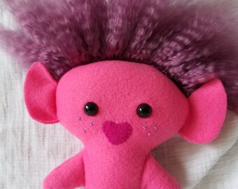 Pink troll | Etsy