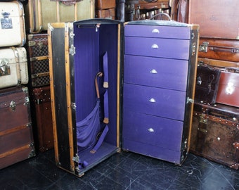 Wardrobe trunk | Etsy