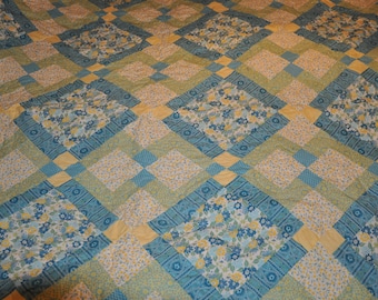 Geometric quilt | Etsy