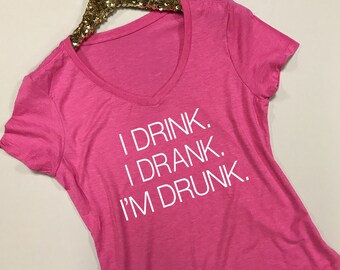 Drink drank drunk | Etsy
