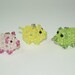 Beaded Pig Pig Keychain Beaded Pig Keychain Pink Pig Cute