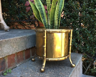 Brass plant stand | Etsy