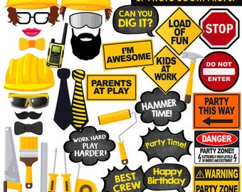 Photo booth props | Etsy