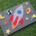 MADE TO ORDER Outer Space Rocketship String Art