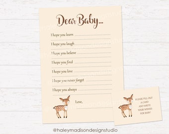 Boy's Dear Baby Card