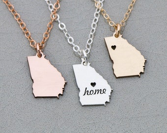 Georgia jewelry | Etsy