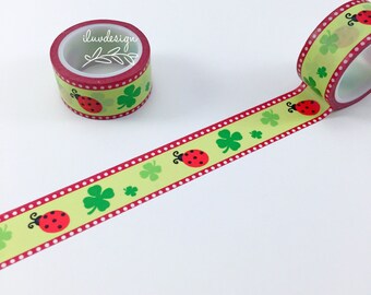 Ladybug washi tape | Etsy