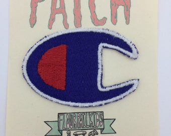 Champion patch | Etsy
