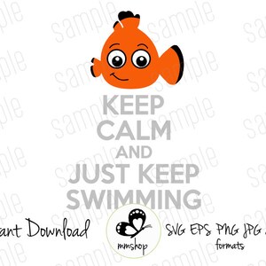 Finding nemo stencil | Etsy