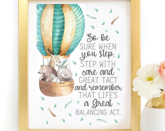 Dr. Seuss You're off to Great Places Vinyl Wall Decal