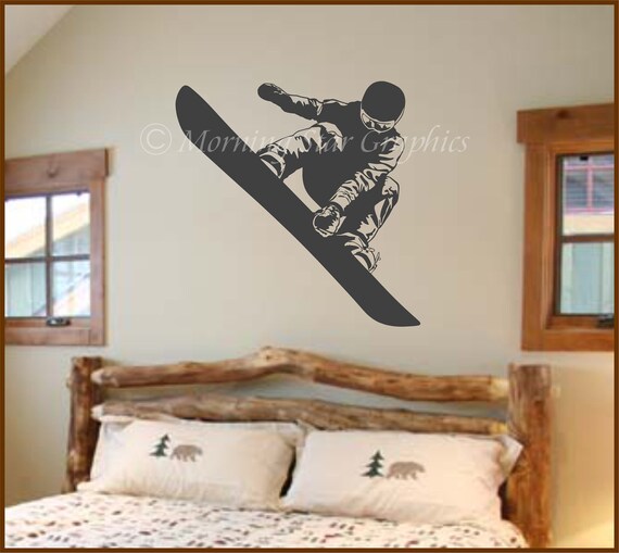 Decal Extreme Sports Snowboarding Vinyl Decal Sticker
