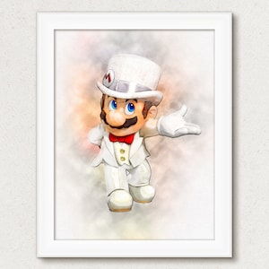 Super mario print | Etsy