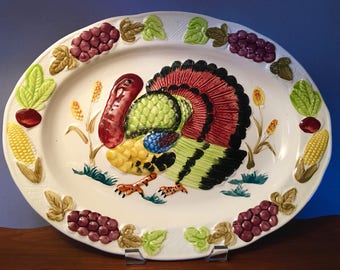 Turkey platter | Etsy