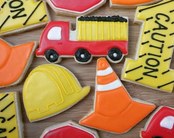 Construction cookies | Etsy