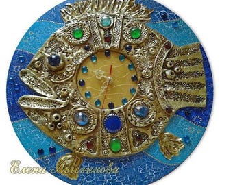 Rhinestone clock | Etsy