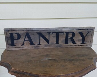 Pantry sign | Etsy