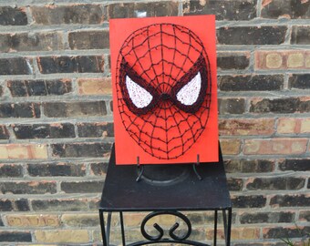 Spiderman string art | Etsy